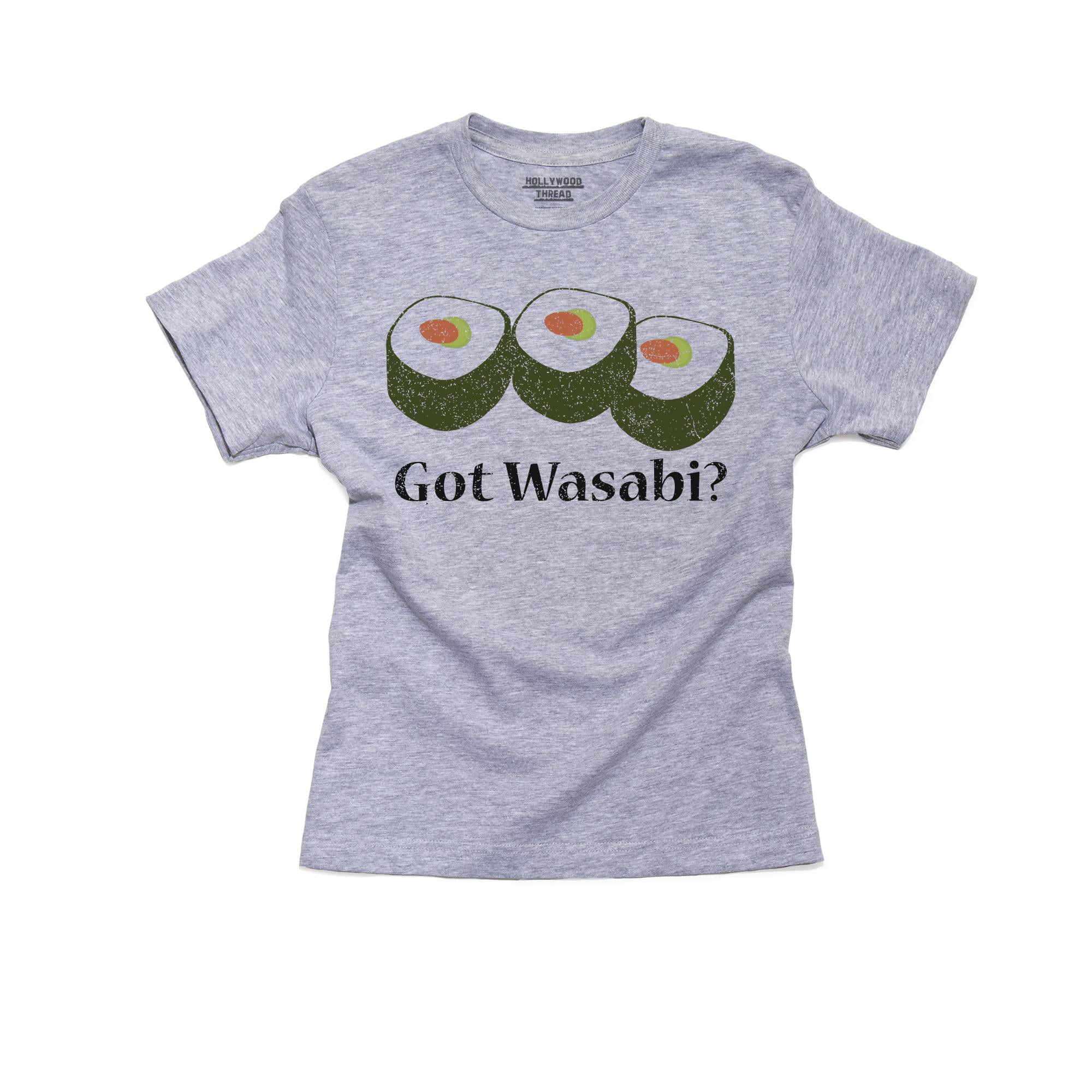 Got Wasabi? Cool Graphic of Japanese Sushi Rolls Boy's Cotton Youth ...