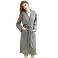 Soft Robes Women Long Bathrobe Ladies Summer Elegant Homewear Nightwear ...