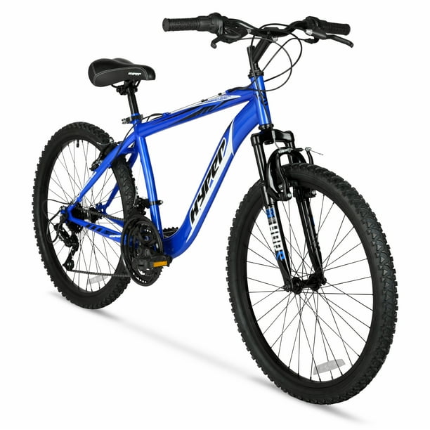 Hyper Bicycles 24” Boy’s Boundary Mountain Bike, Blue - Walmart.ca