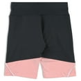 Justice Collection X Colorblocked Bike Shorts with Tech Pocket (Girl's ...