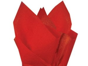 Scarlet Red Tissue Paper 20 Inch X 30 Inch Sheets Premium Gift Wrap ...