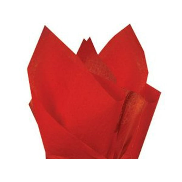 Scarlet Red Tissue Paper 20 Inch X 30 Inch Sheets Premium Gift Wrap ...