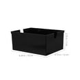 RENACLIPY Aquarium External Filter Trickle Box Black Acrylic Stackable ...