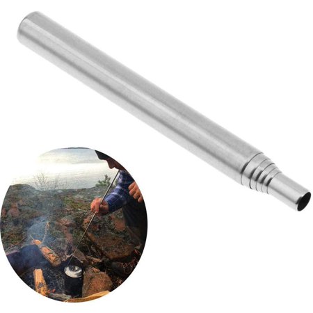 Fire Bellow Portable Collapsible Stainless Steel Fire Blower Pipe ...