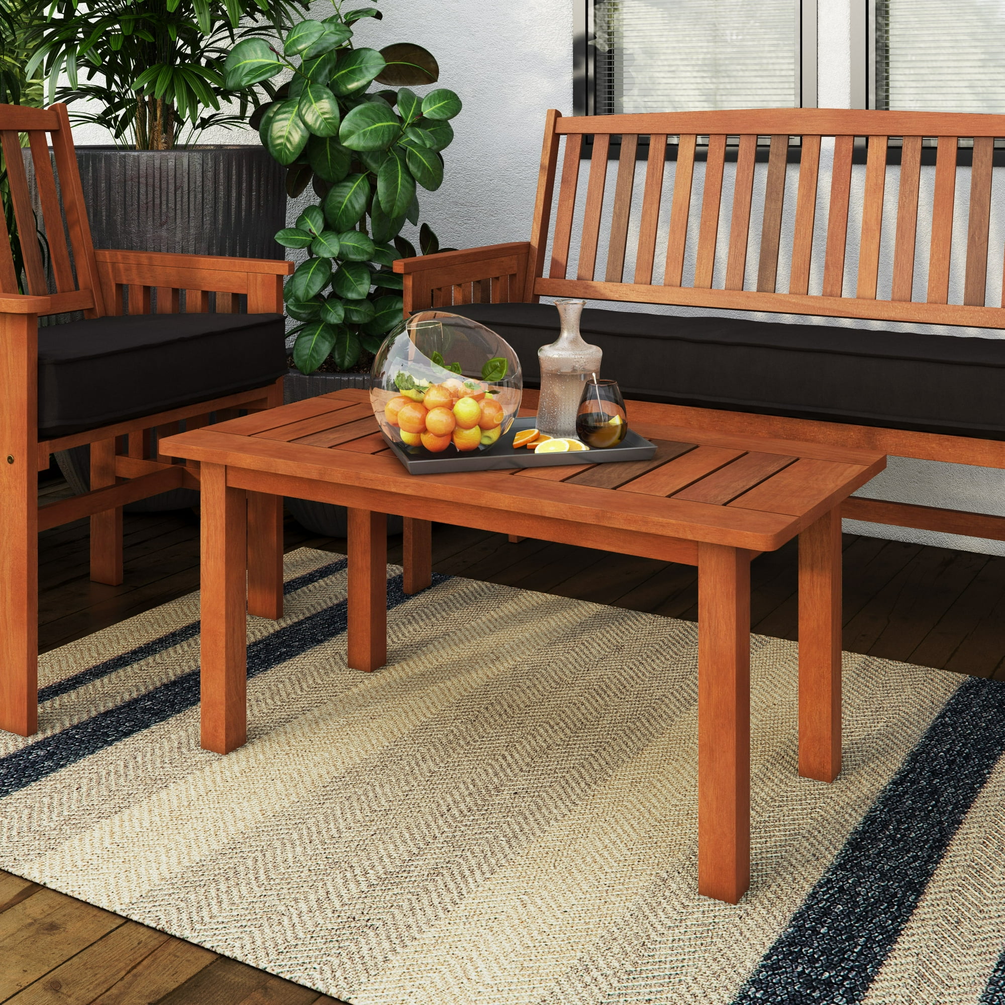 Click here for Corliving Miramar Solid Wood Outdoor Coffee Table... prices