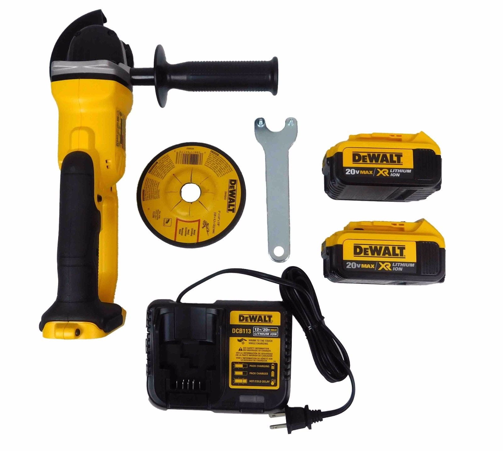 DCG412 Dewalt Grinder with batteryx2 - Walmart.com - Walmart.com