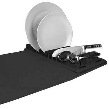 Rubbermaid Antimicrobial Dish Drain Board, Drying Mat, Large, Oyster ...