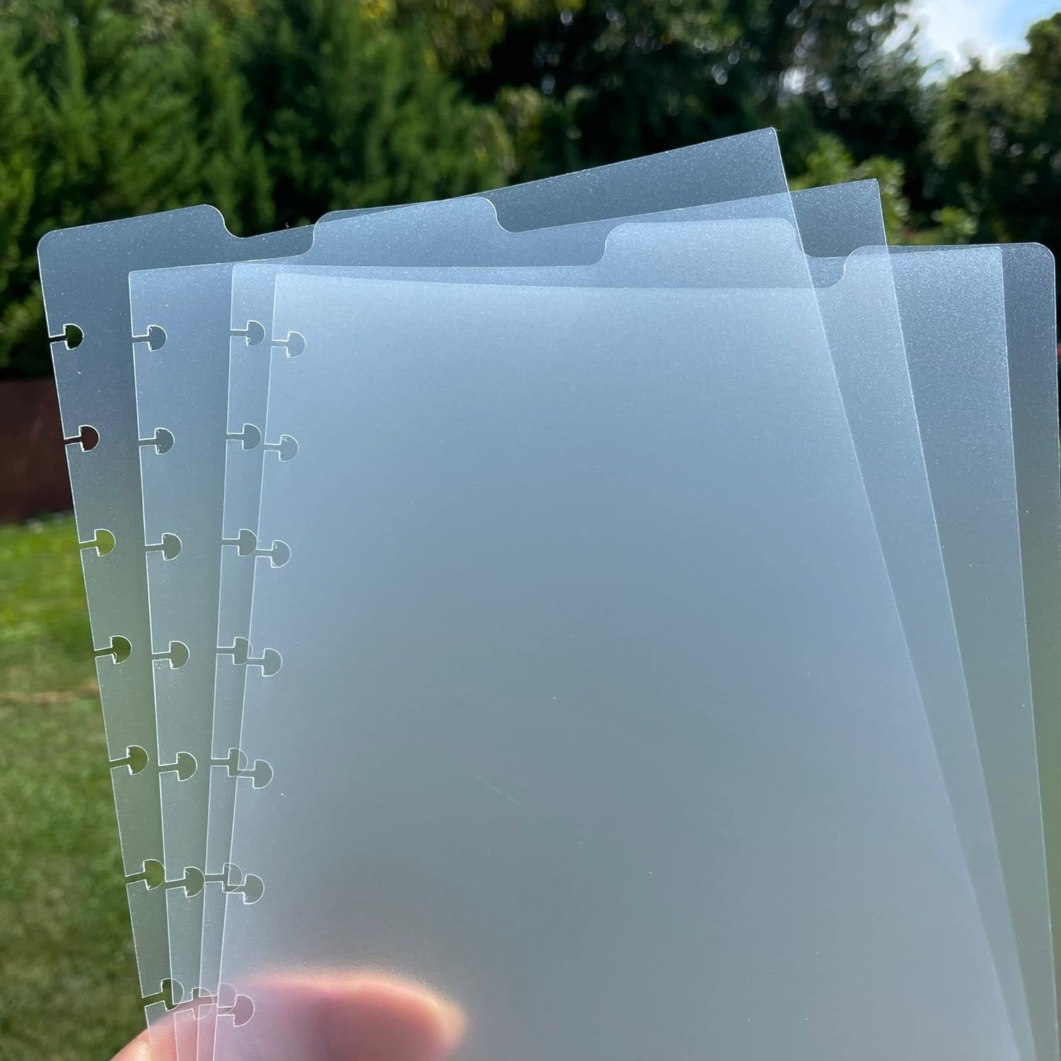 Happy Planner Dividers Translucent Poly Tab Dividers For Discbound ...