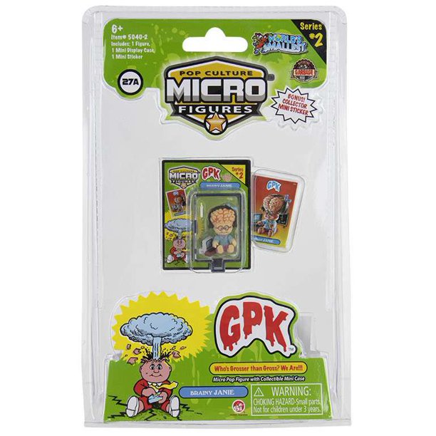 World's Smallest GPK Series 2 Brainy Janie Micro Figure - Walmart.com