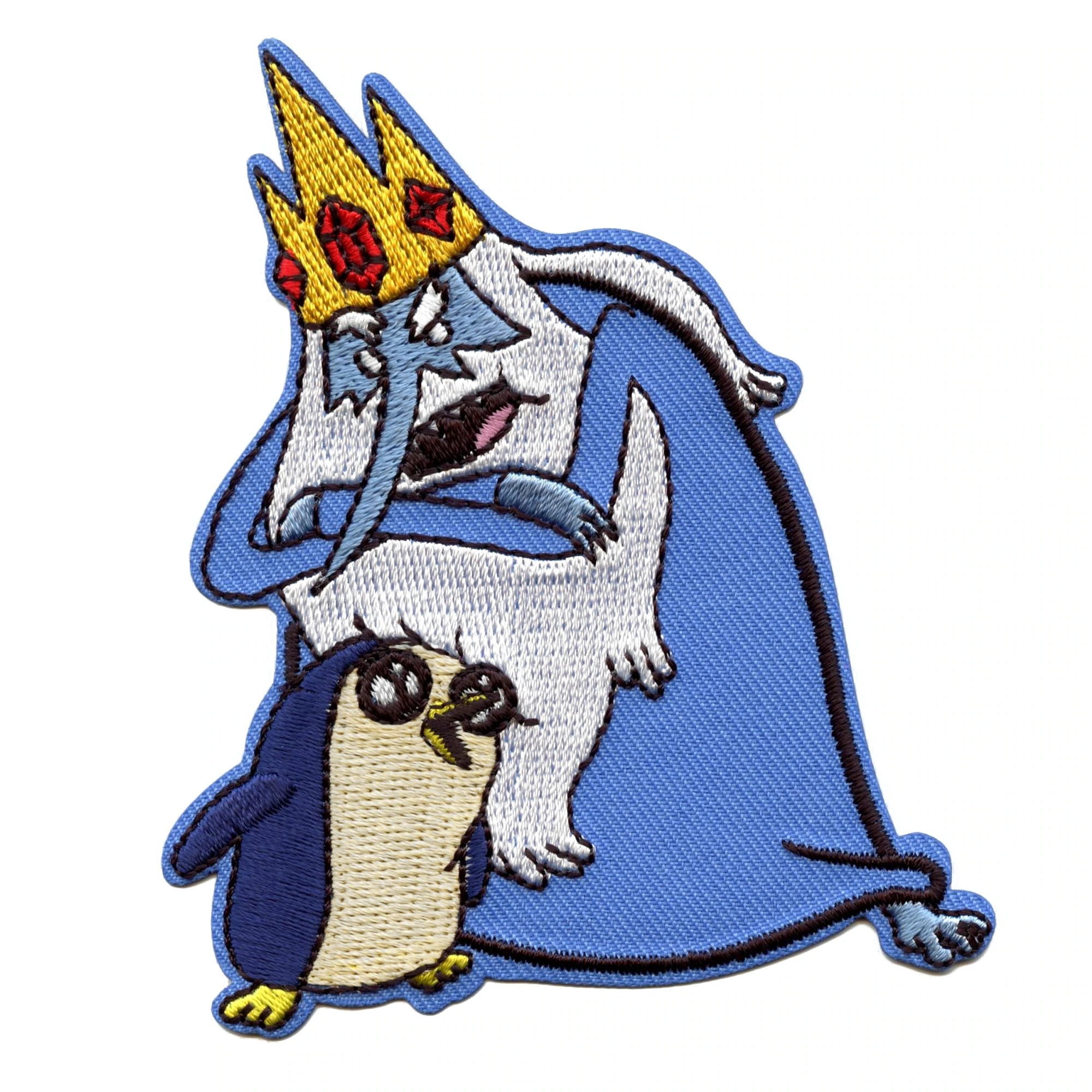 Adventure Time Ice King And Gunter Patch Cartoon Network Animation ...