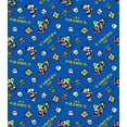 Springs Creative 18" x 22" Cotton Nintendo Super Mario Retro Toss ...