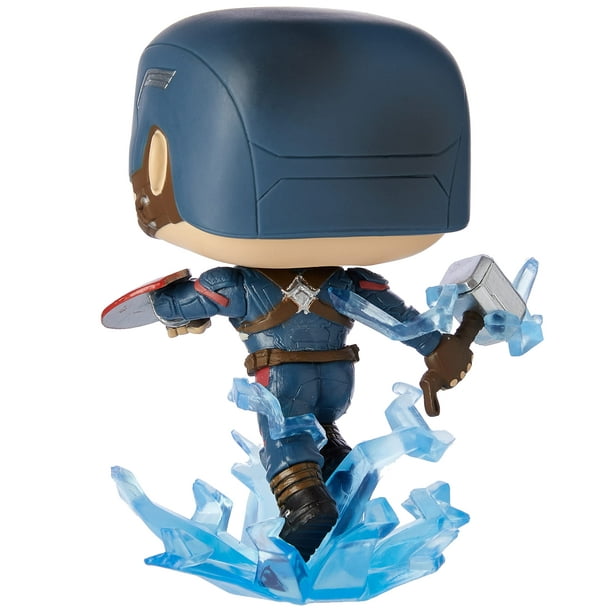 Funko Pop Marvel Avengers Endgame Captain America with Broken Shield Mjoinir Walmart
