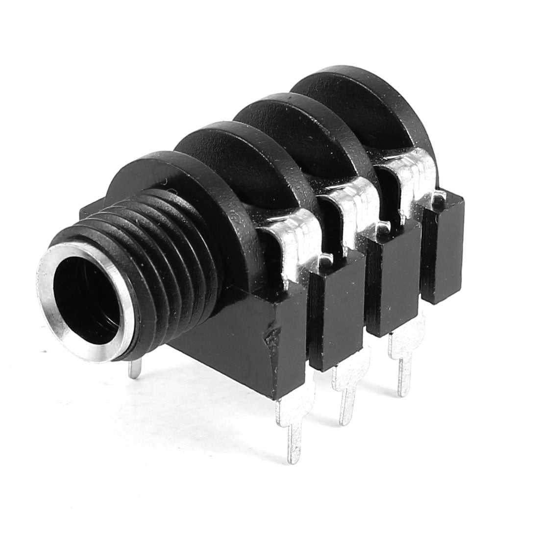 PCB Panel Mount 6 Pin 1/4" 6.35mm Female Socket Stereo Headphone Jack ...