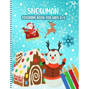 Christmas Coloring Book For Kids: 50 Christmas Coloring Pages for Kids ...