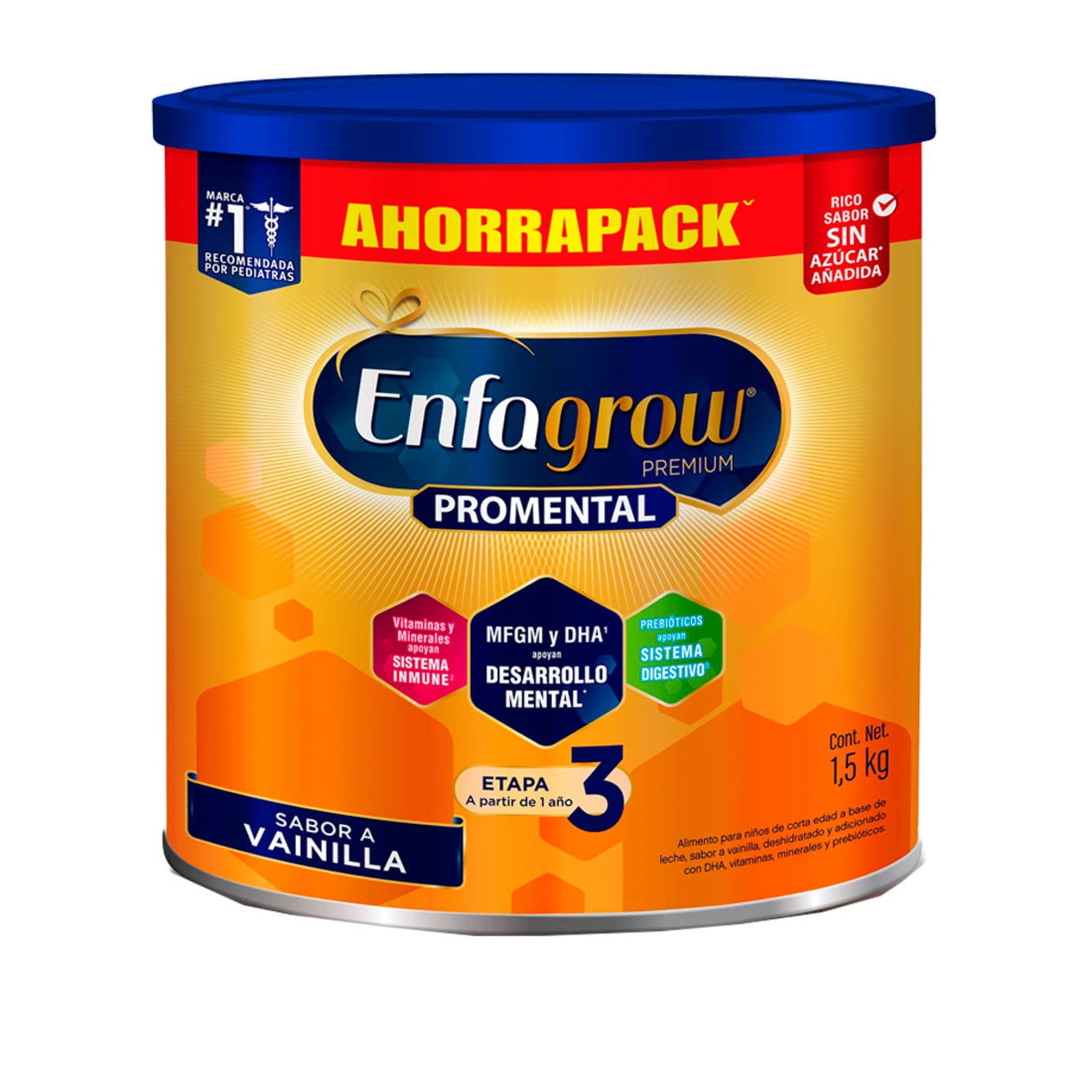 Enfagrow Premium Promental Etapa 3 Alimento Fortificado Vainilla 1.5 ...