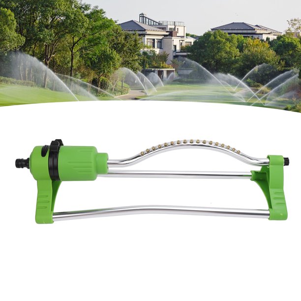 Water Sprinkler, Lawn Oscillating Sprinkler 17 Hole Drainage Plug for ...
