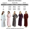 Oksun Long Robes For Women Full Length Fleece Plush Bathrobe With Waist
