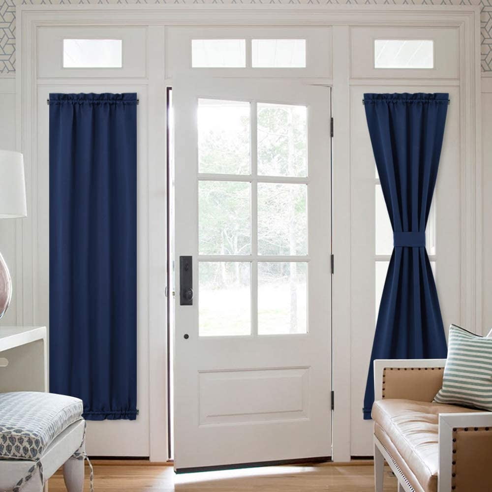 Click here for Riozev Blackout Front Door Curtain  Grey Curtains... prices