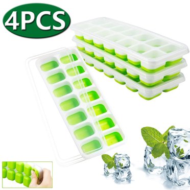 Urban Essentials Reusable Ice Cubes - Quick Freeze Colorful Plastic ...