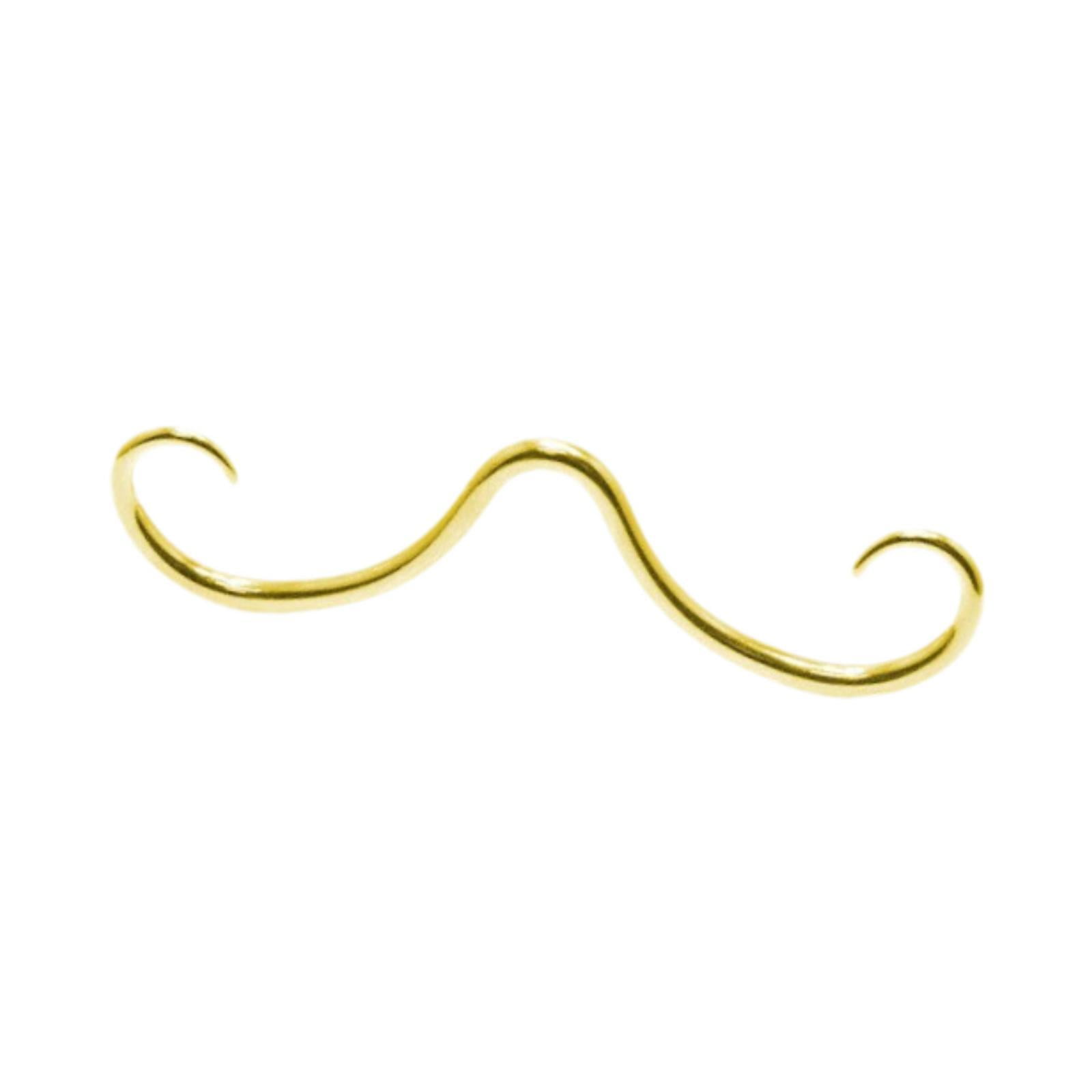 Anillo de nariz con bigote,Joyería para perforación de nariz,Joyería ...