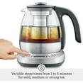 Tea Maker Compact Infuser and Water Kettle, 4 Cup, Brushed Stainless ...