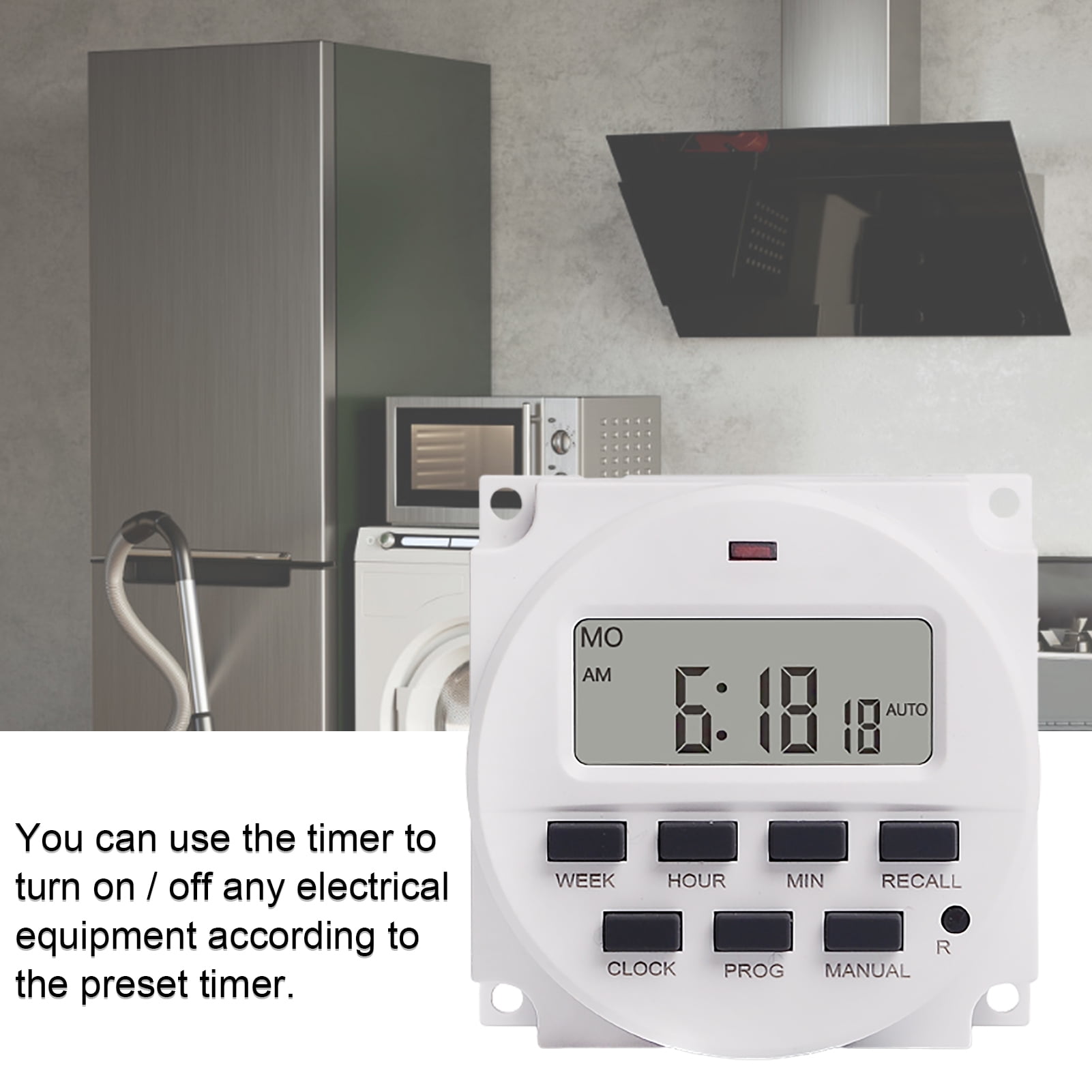 PLC Peripheral Modules TM618H Automatic Cycle Timing Controller Weekly ...
