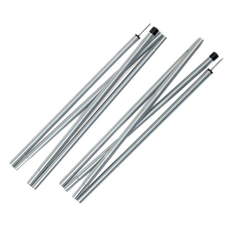 8x Telescopic Tent Tarp Poles Camping Multifunction 21.7" Adjustable ...
