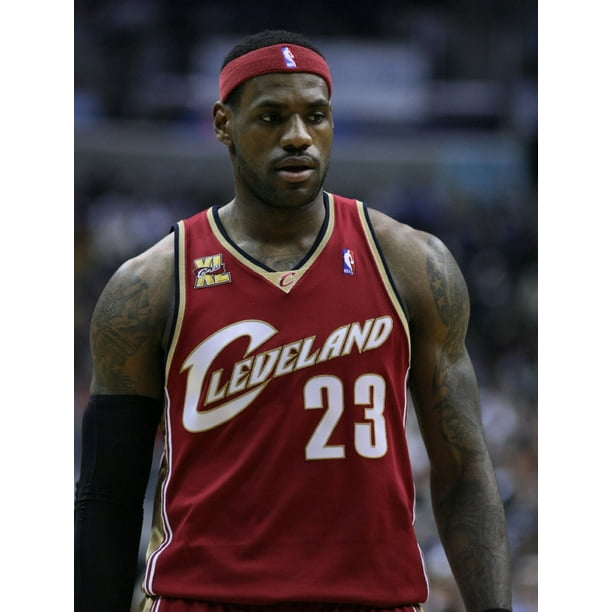 Lebron James Poster 24In x 36In Art Poster 24x36 Multi-Color Square ...