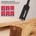 80-Piece Premium Magnetic Impact Nut Driver Set Metric & SAE with ...