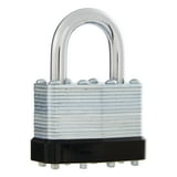 Hyper Tough Laminated Steel Padlock, 44mm Body, 1-3/16 inch Shackle ...