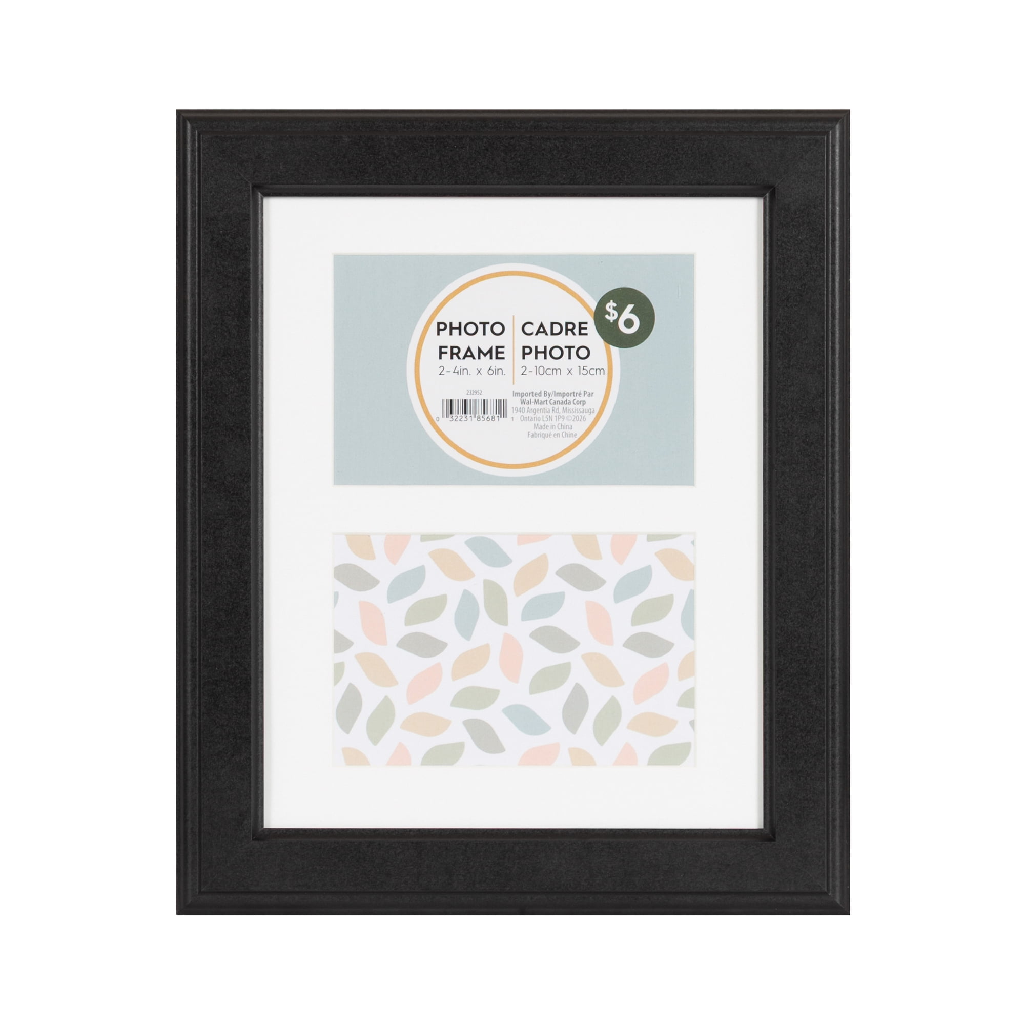 Click here for Designovation Swift 2-Opening 4x6 Black Picture Fr... prices