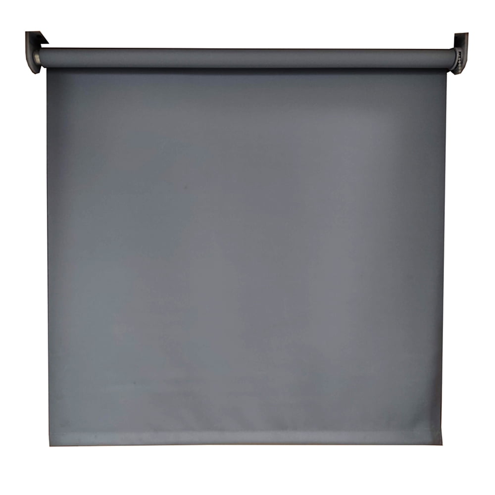 Persiana Enrollable Black Out Color Gris Oscuro, Componentes ...