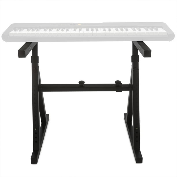 Knox Gear Z-Style Adjustable Keyboard Stand - Sturdy Height & Width Adjustable - Walmart.com