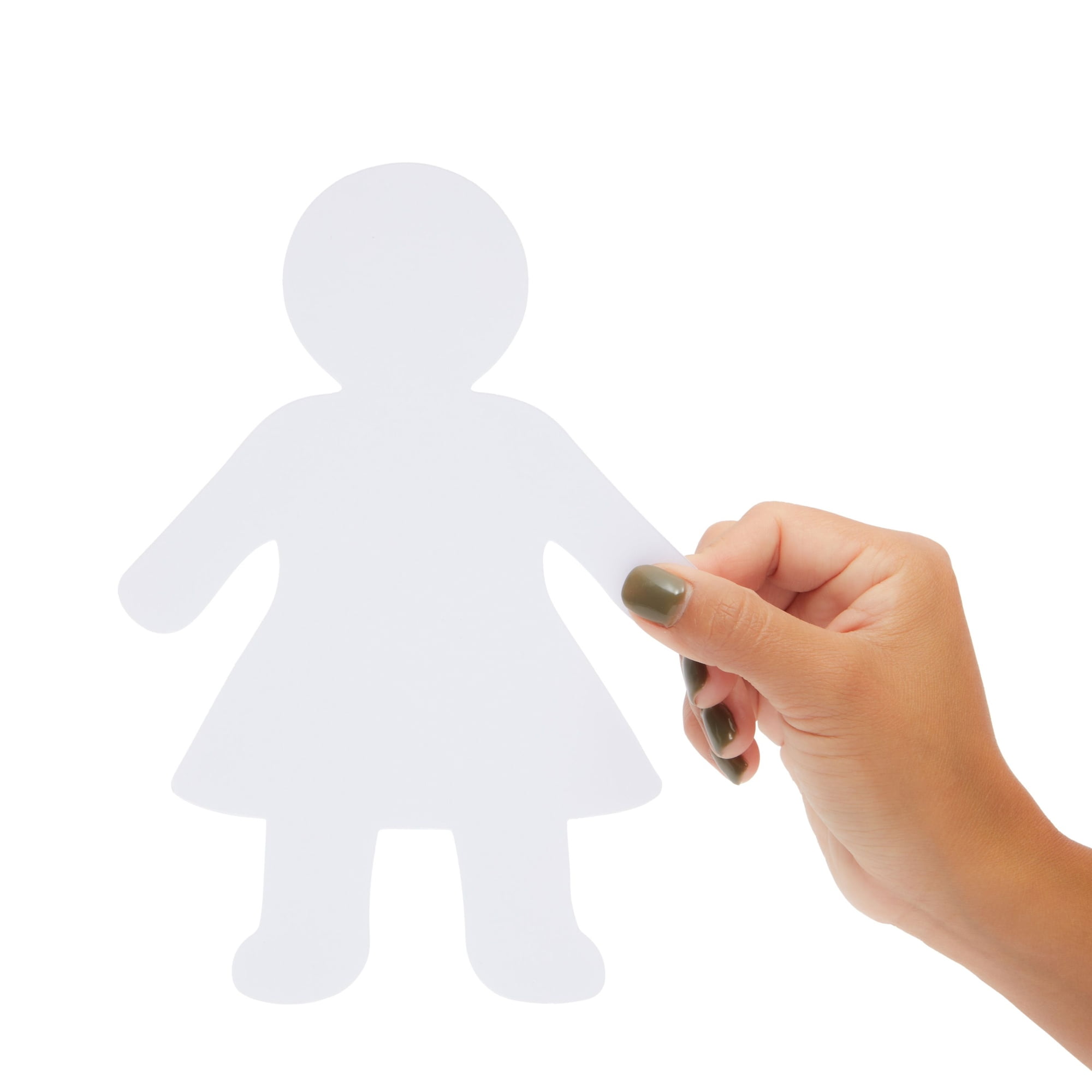 Girl Template Cut Out