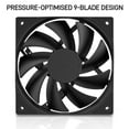 Darkrock 3pcs 120mm Cooling Fans for Computer Case 3PIN qUIET - Walmart.com