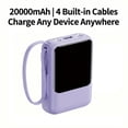 20000mAh Slim Power Bank, 20W Fast Charging, LED Display, Portable ...