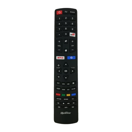 Original TV Remote Control for QUASAR LEDM4K-492NIP/49D1820 Television ...