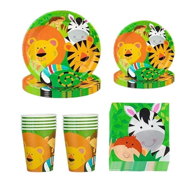 Jungle Theme Safari Baby Shower Decorations, Wild Animal Party ...