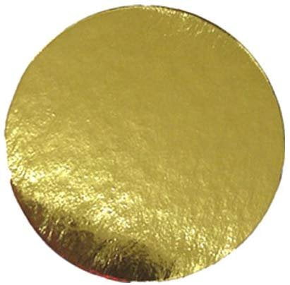 Enjay Round Gold Mono-Portion Pastry Board 5" 25 Pieces - Walmart.com
