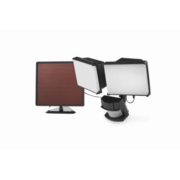 Hyper Tough 1000 Lumen Motion Sensor Solar Street Light - Walmart.com