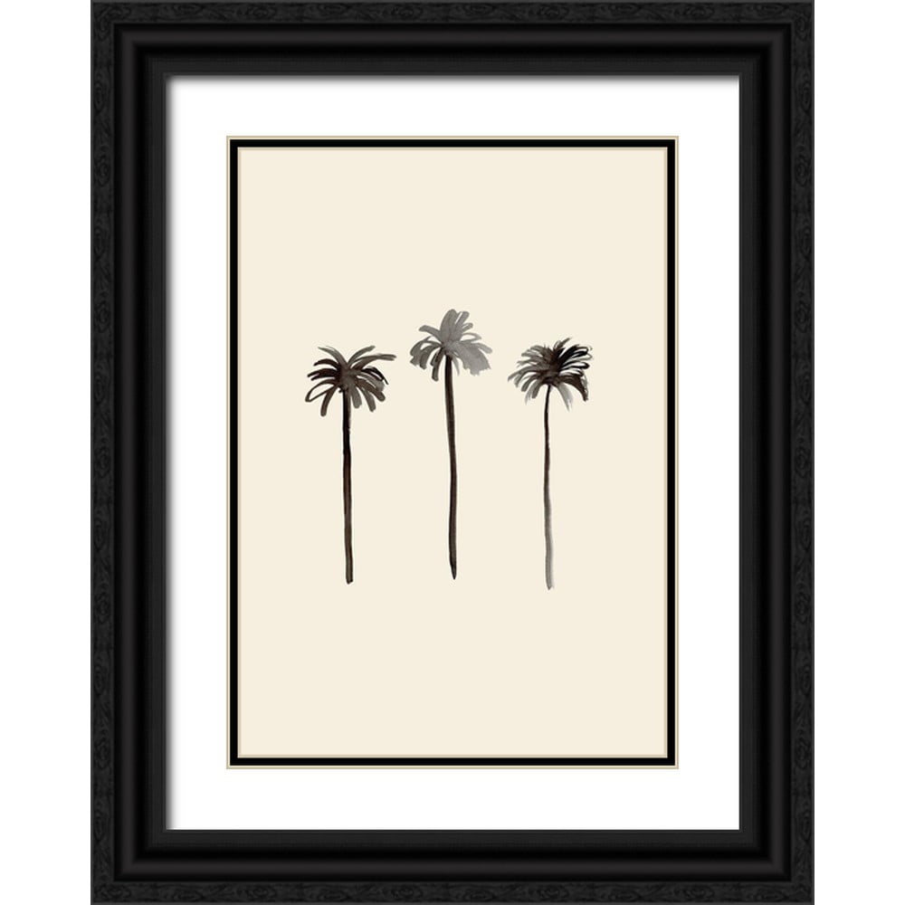 Uppsala Studio 11x14 Black Ornate Wood Framed with Double Matting ...