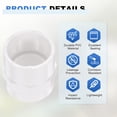 2Pcs Female Threaded Adapter, 1/2" Schedule 40 PVC Pipe Fitting ...