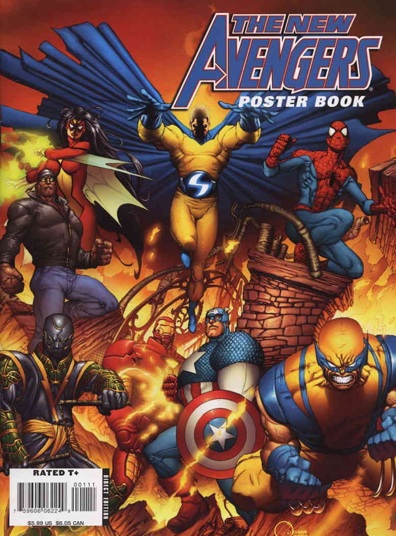 New Avengers Poster Book #1 VF ; Marvel Comic Book - Walmart.com