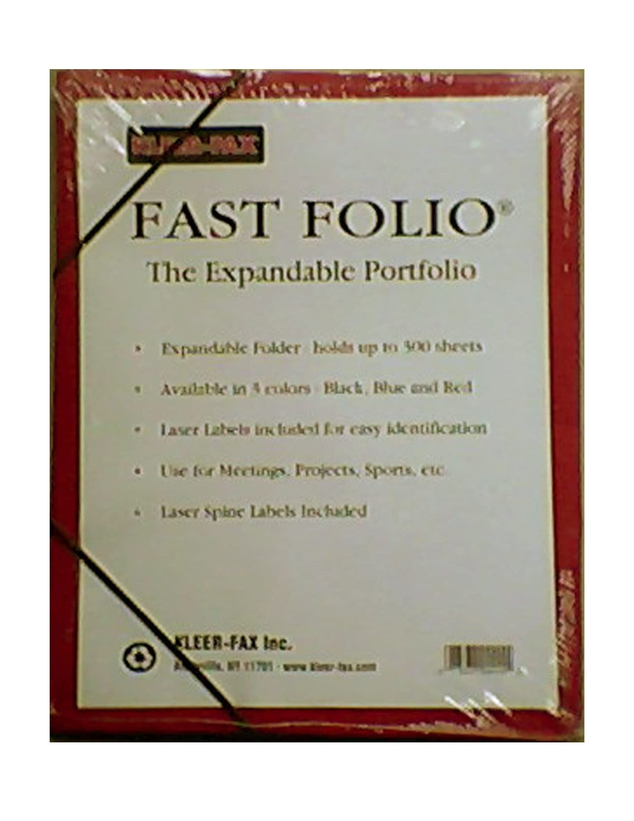 Kleer-Fax Expandable Red Folder, 9.5 X 12 inches, Pack of 3 - Walmart.com