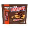 Payday Caramel, Peanut and Chocolate Snack Size Candy, 9.12 oz Bag ...