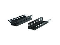 Gruber Hinged Extender Bracket Set - Rack bracket - satin black - 2U ...