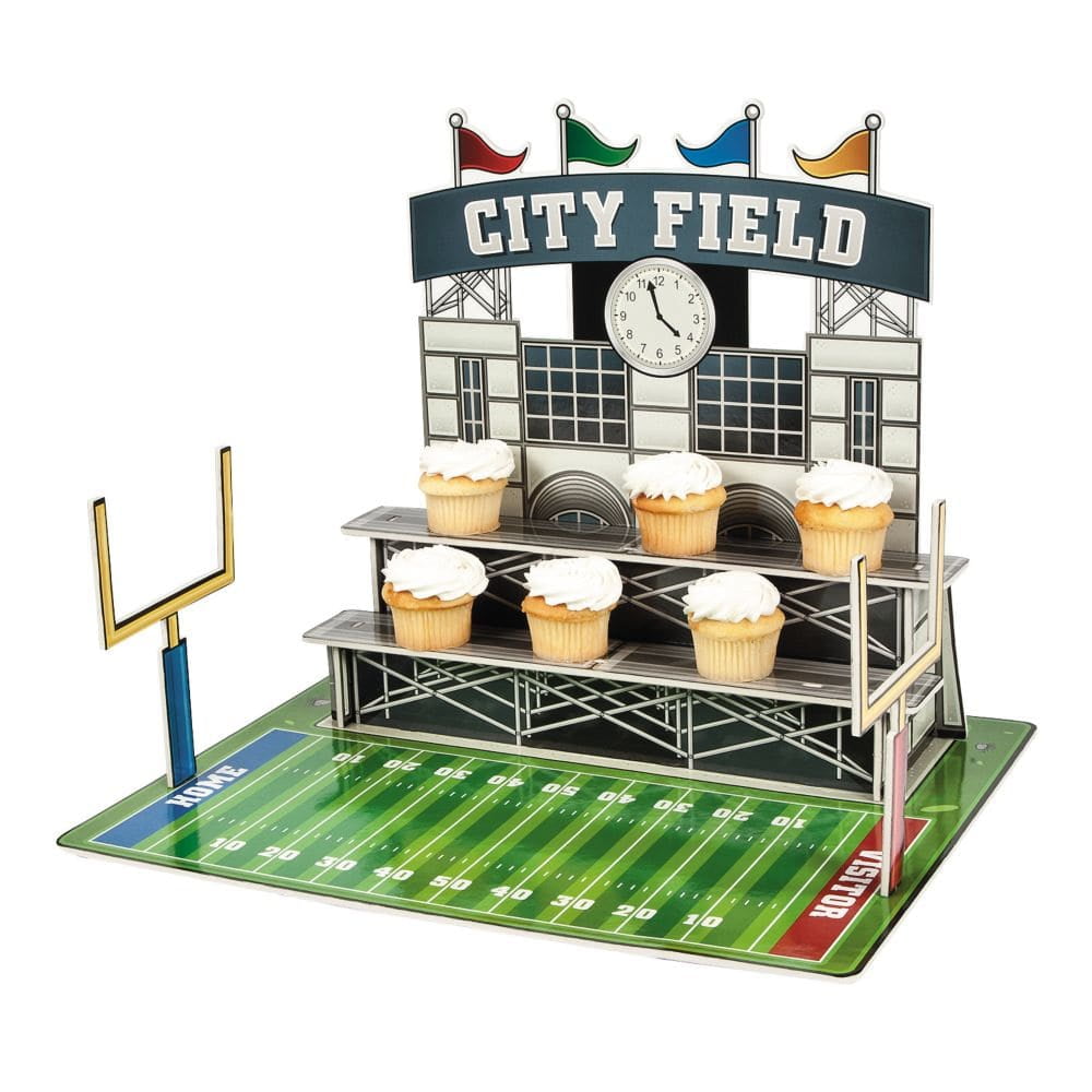 Large Football Stadium Cupcake Holder - 1 Piece - Walmart.com - Walmart.com