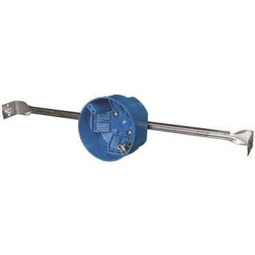 Carlon B520P-UPC Ceiling Box, 4 in W, 4 in D, 2-1/4 in H, 1 -Gang ...