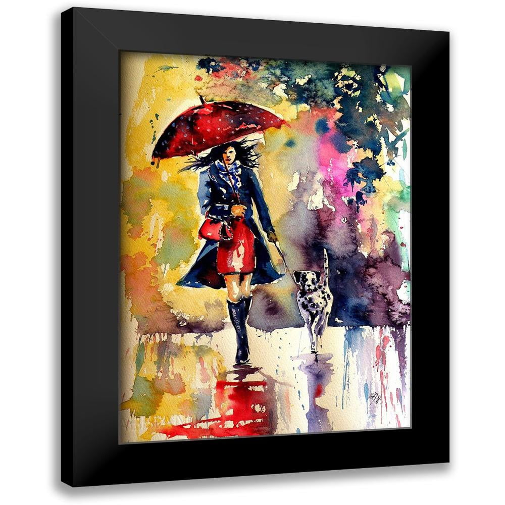 Kovacs Anna Brigite 14x18 Black Modern Framed Museum Art Print Titled