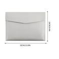 Pocket Folders, Clear Envelope Pouch, Transparent Storage Bag, Student ...